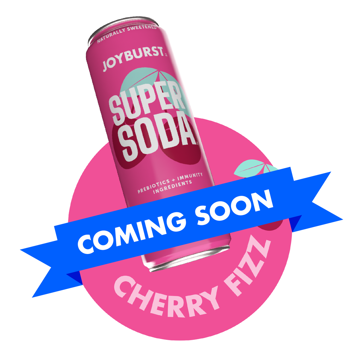 Joyburst Super Soda Cherry Fizz - joyburst-ca